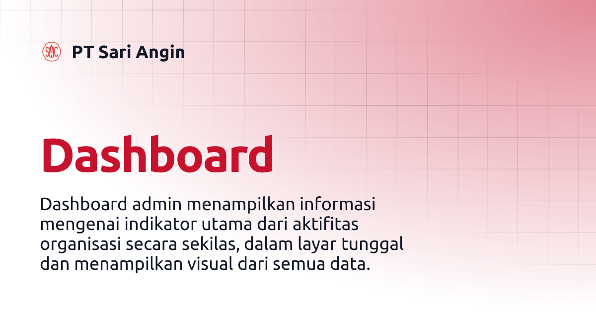 Dashboard | PT Sari Angin