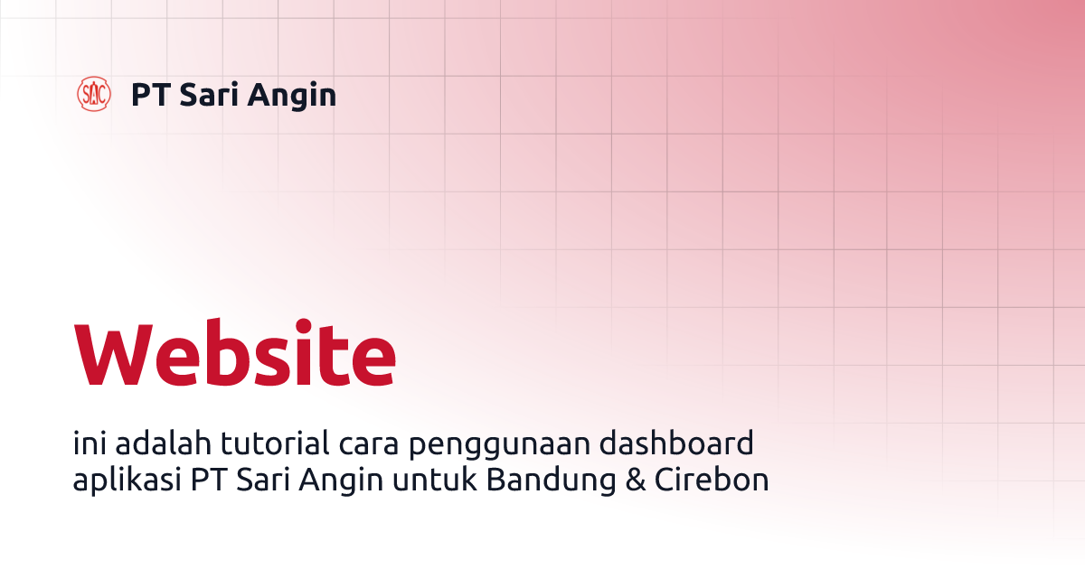 Website | PT Sari Angin